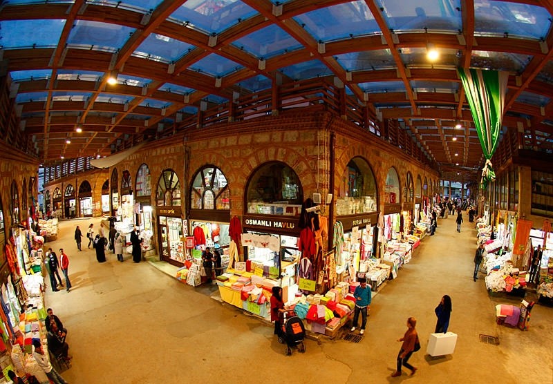 Bursa Grand Bazaar - Turkey Travel Info - Travel Guide